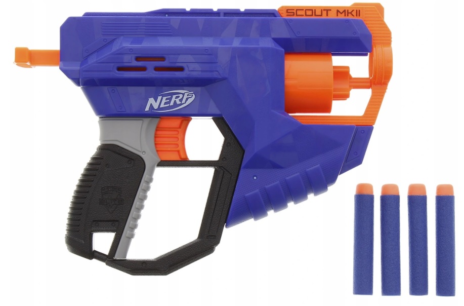 Pistolet Hasbro SCOUT MK II E0824 (5010993529827) • Cena, Opinie • Militarne 12599963874 • Allegro