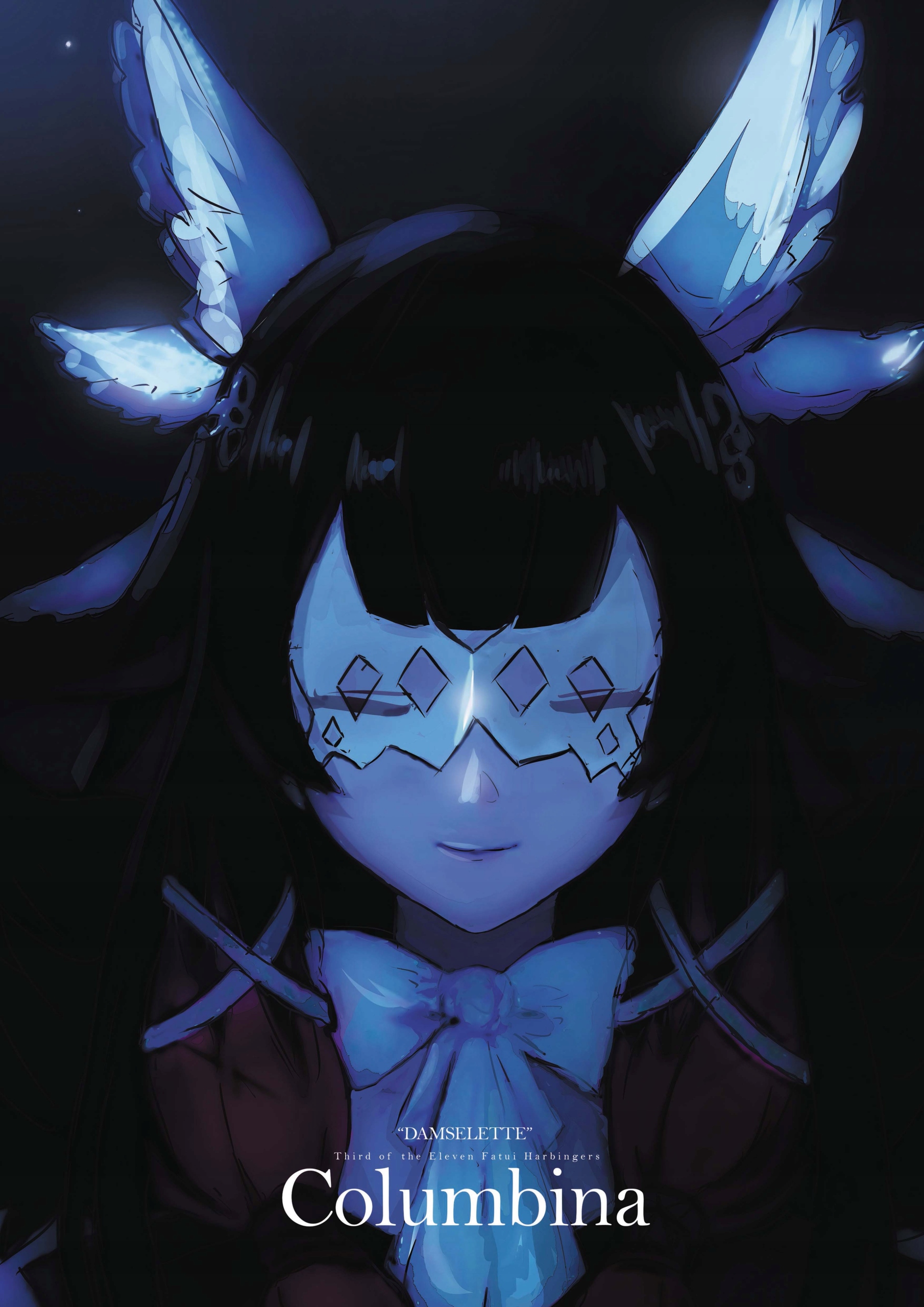 Plakat A3 Genshin Impact Fatui Harbinger Columbina 12543229190 - Sklepy ...