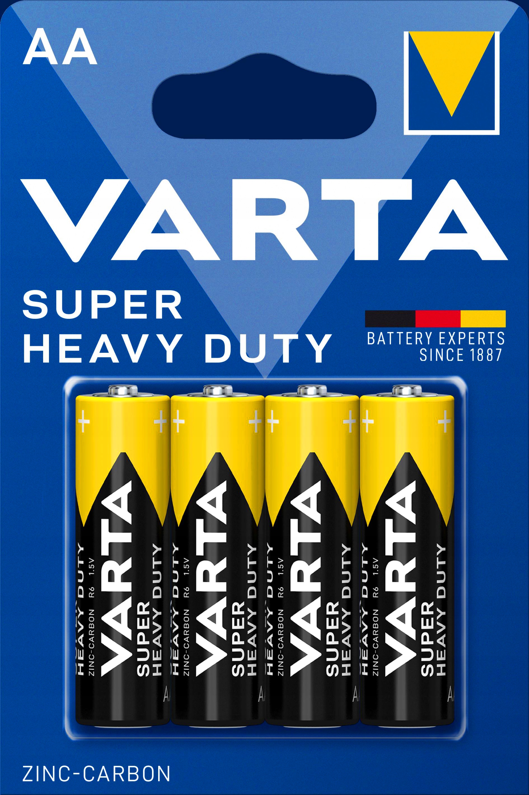 VARTA - SUPERLIFE AA R6 BATERIE CYNKOWO WĘGLOWE - Sklep, Opinie, Cena w ...