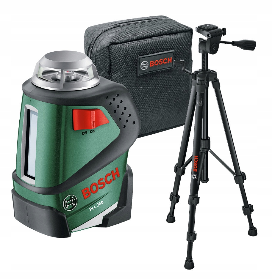 Poziomica laserowa Bosch PLL 360 Laser krzyżowy (0603663001) • Cena ...