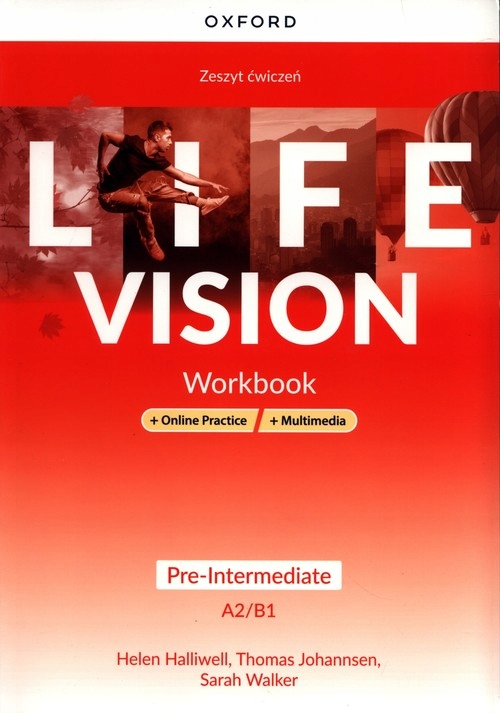 Life Vision Pre-Intermediate A2/B1. Ćwiczenie Workbook + Online Practice Praca zbiorowa ...