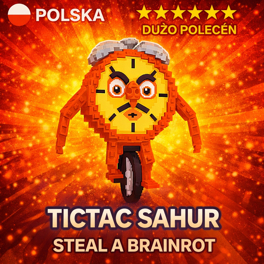 Brainrot Tic Tac Sahur - Niska cena na Allegro