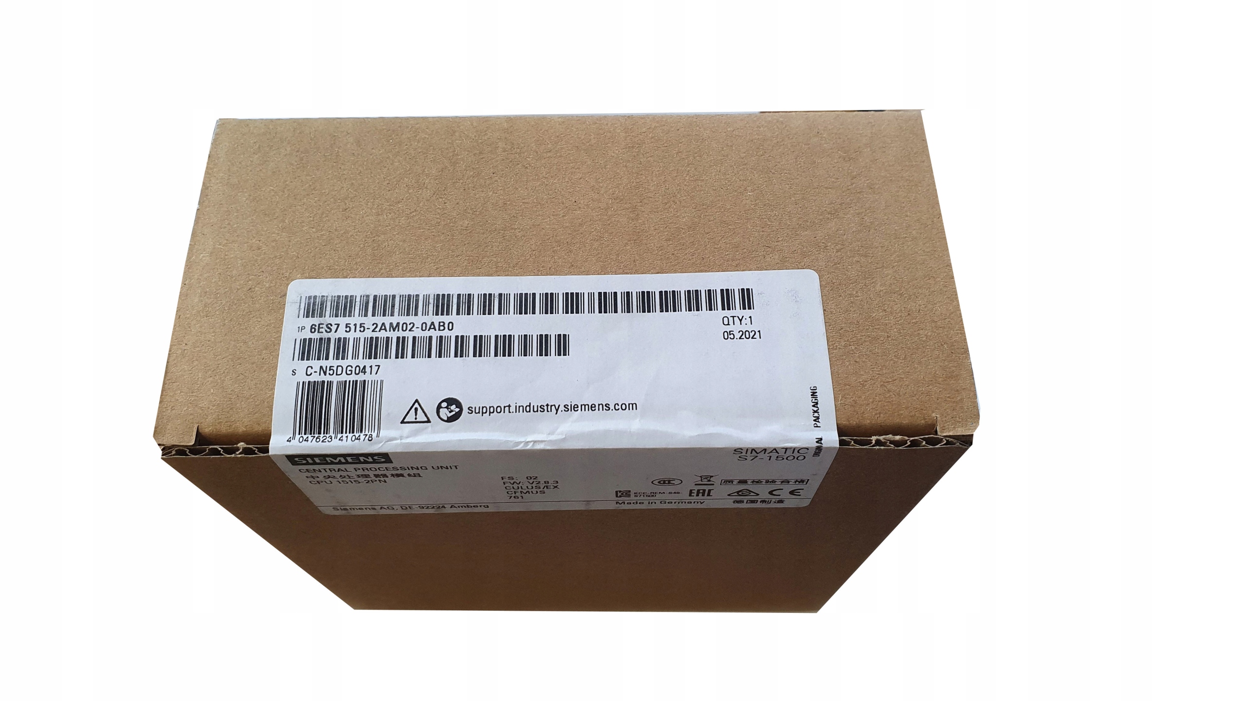 Siemens NEW 6ES7515-2AM02-0AB0 (4047623410478) • Cena, Opinie ...