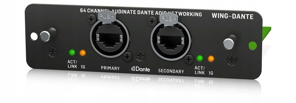 Behringer WING-DANTE Rozšiřující karta Dante 64x64 pro Wing za 19312 ...