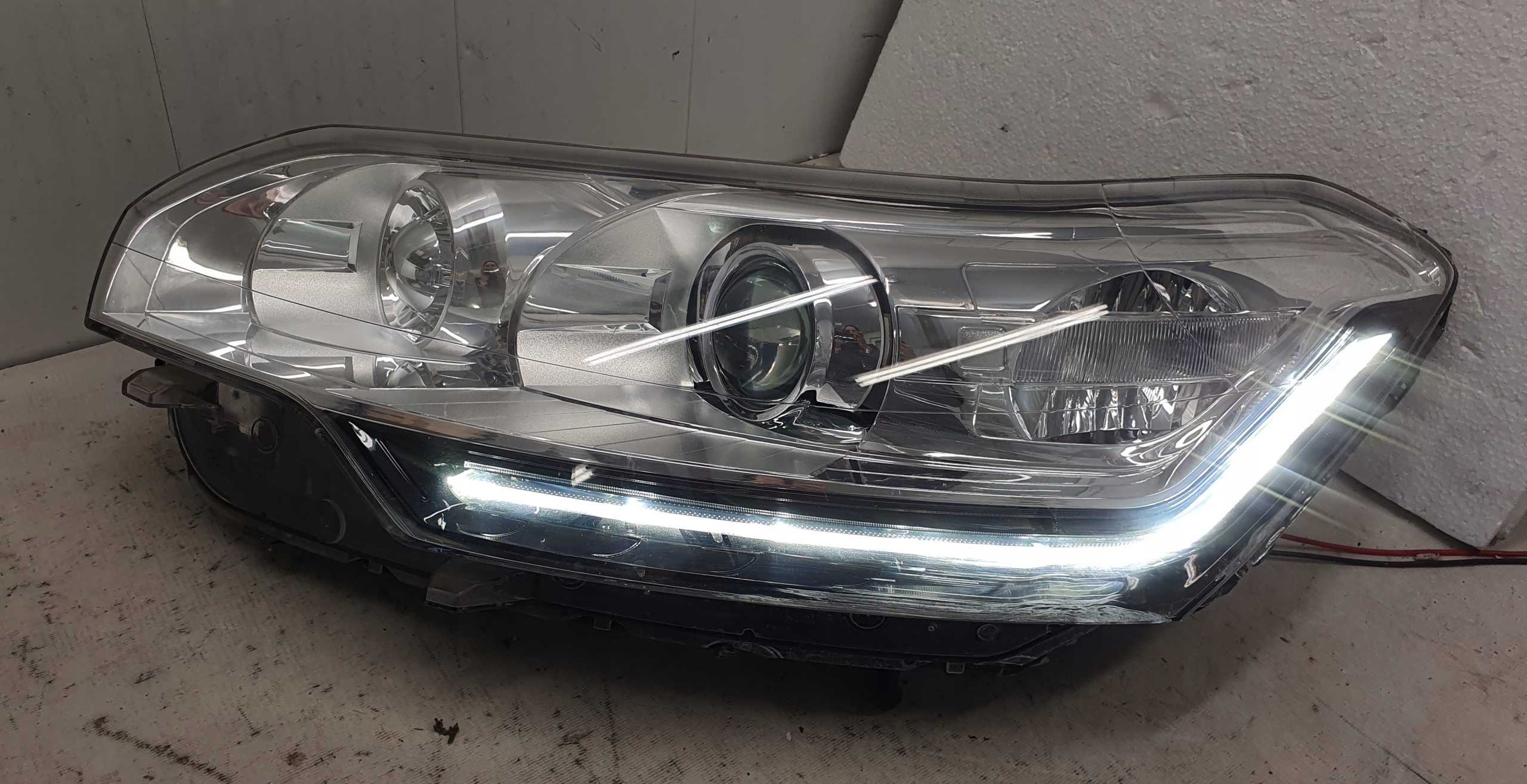 CITROEN C5 III LIFT XENON LED LAMPA PRZÓD LEWA EUROPA ORYGINAŁ za 990 ...