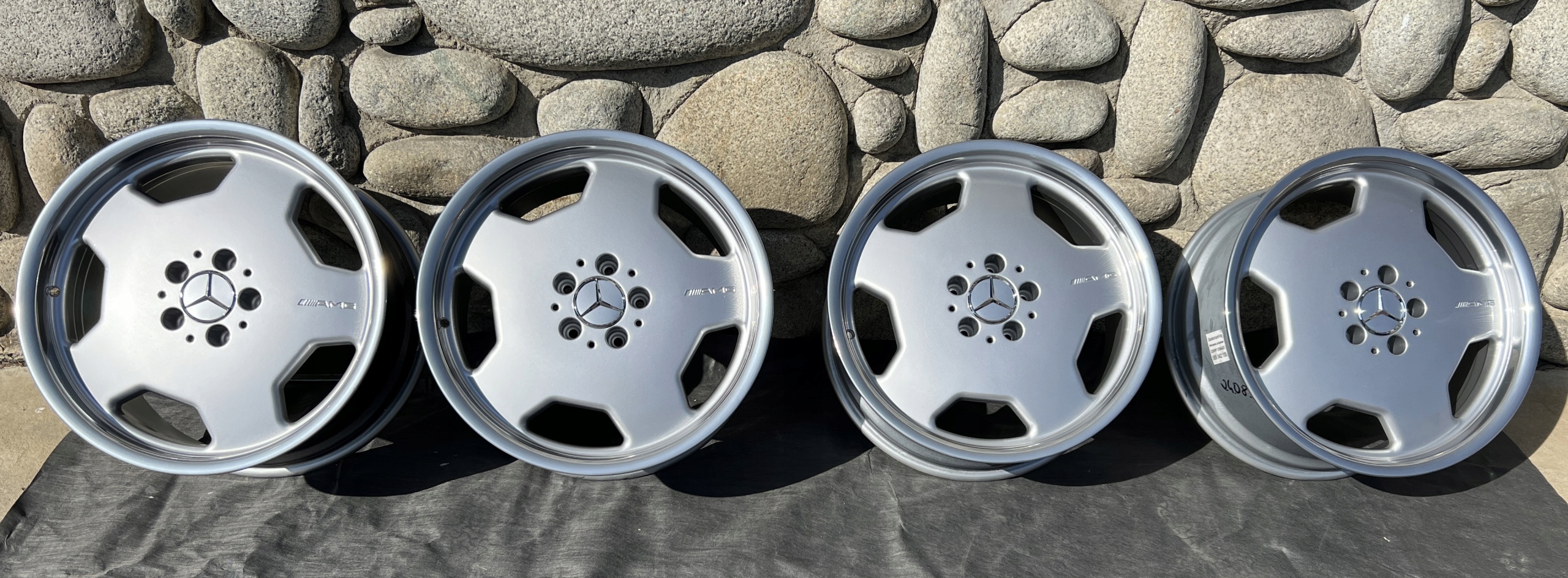 ORYGINALNE FELGI MONOBLOCK AMG 18'' 8J; 9J MERCEDES W124 R129 SL SEC ...