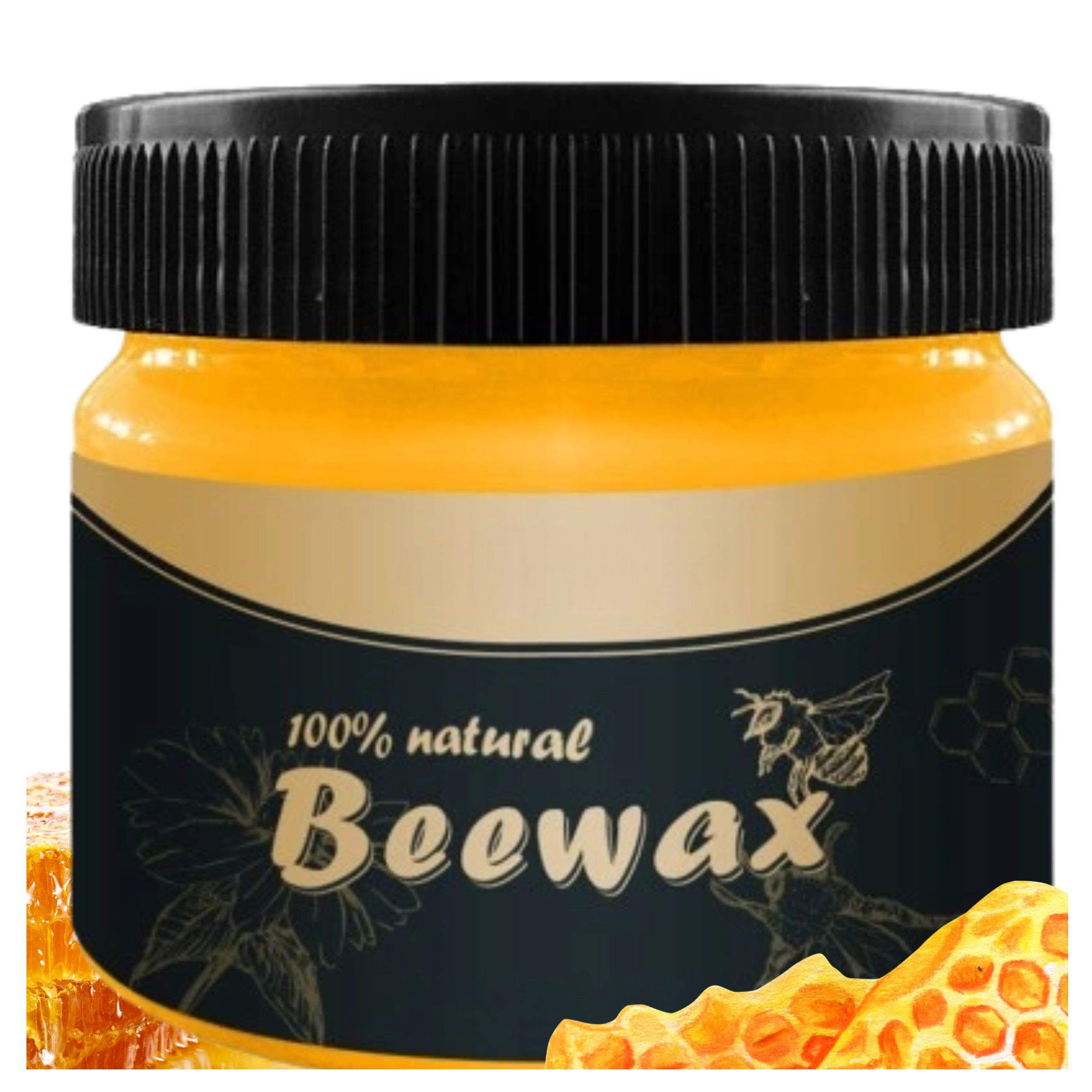 Wosk do polerowania drewna mebli do pielęgnacji podłóg pszczeli Beewax (4027501900109) • Cena ...
