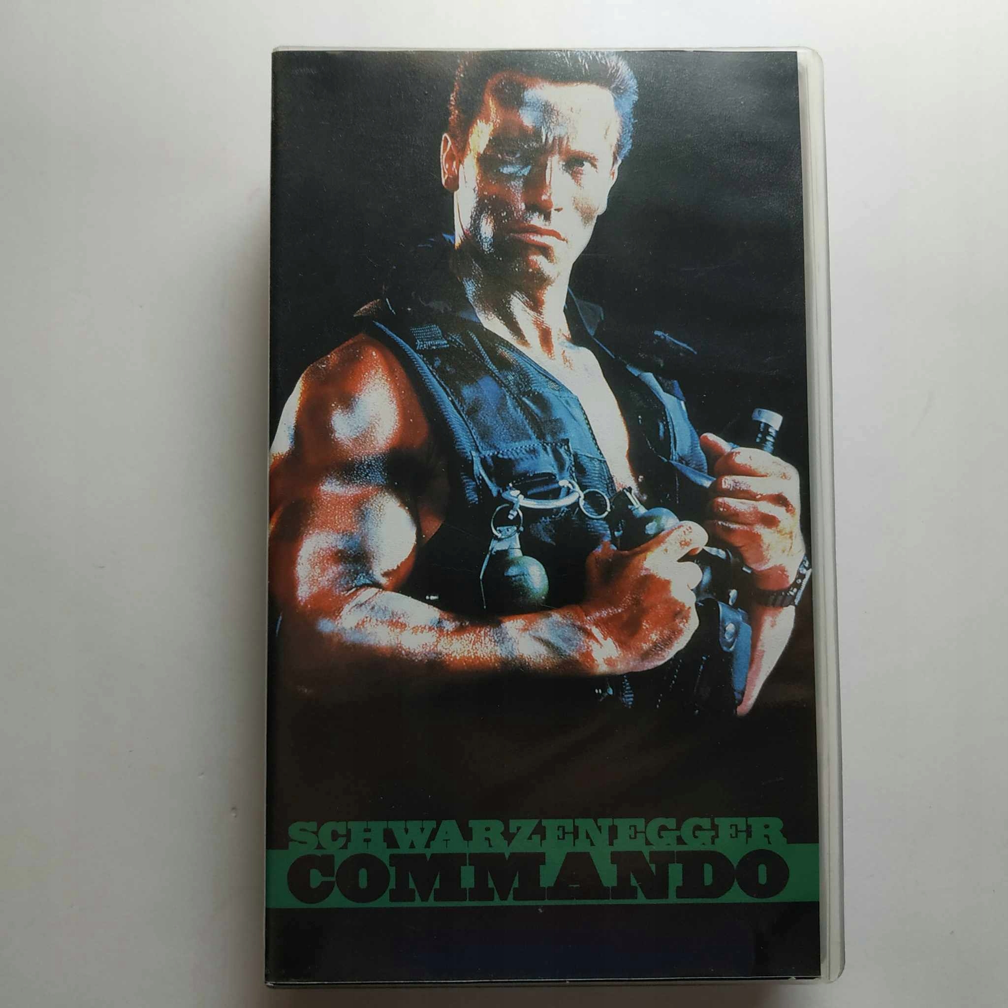 [vhs] Commando - Schwarzenegger - Niska cena na Allegro.pl