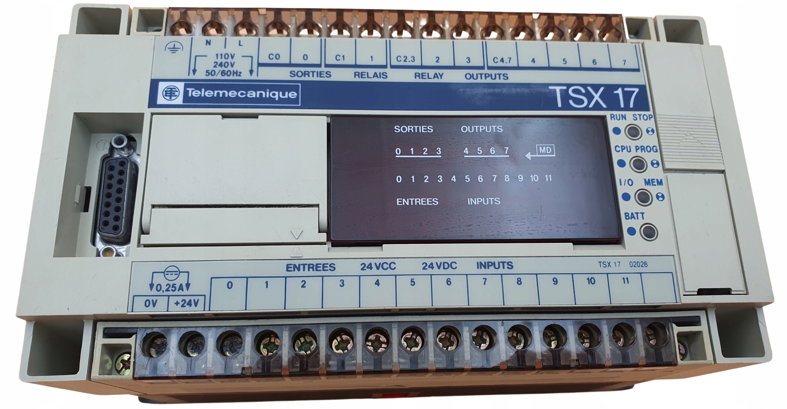 STEROWNIK TELEMECANIQUE TSX 17 TSX17 • Cena, Opinie • Sterowniki i ...