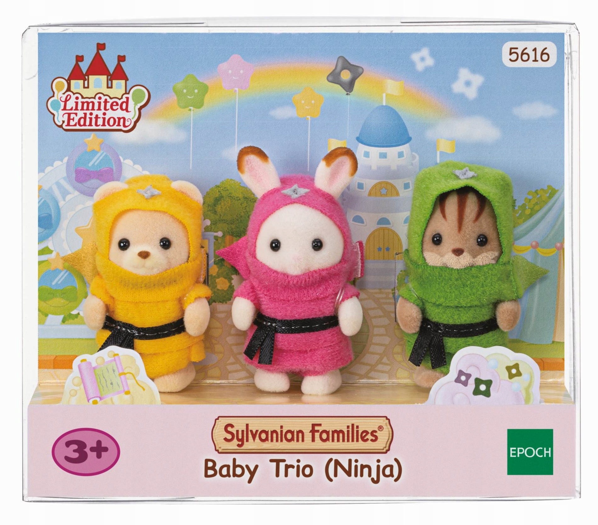 Sylvanian Families Baby Trio Ninja 5616 za 648 Kč - Allegro