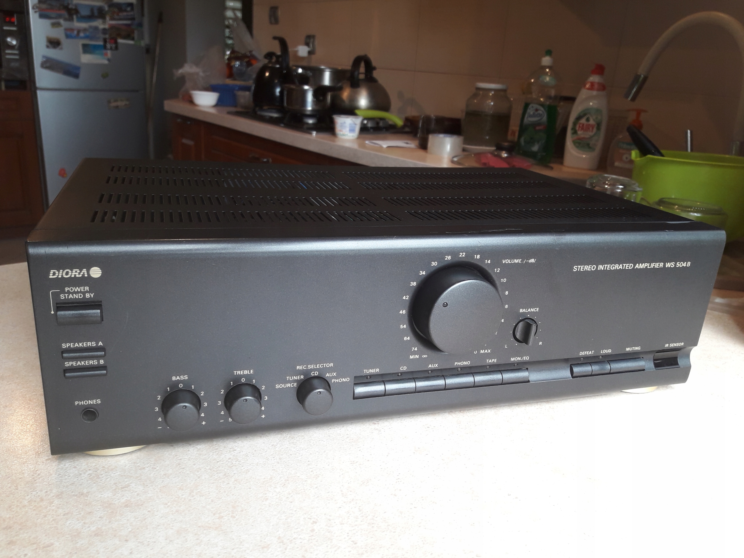 Wzmacniacz DIORA WS 504B 100% ORYGINAŁ kolor ANTRACYT po przeglądzie - Sklep, Opinie, Cena w ...