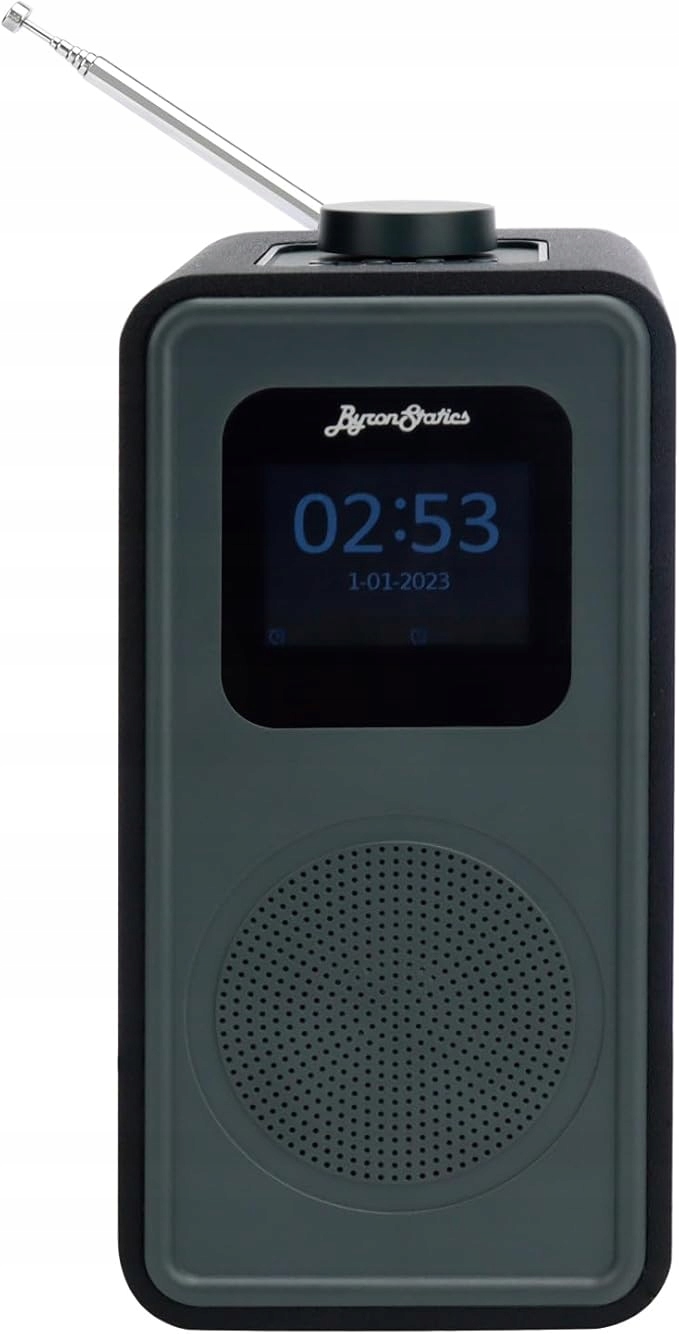 ByronStatics Przenośne radio DAB, DAB+ FM, DAB z Bluetooth, radio ...