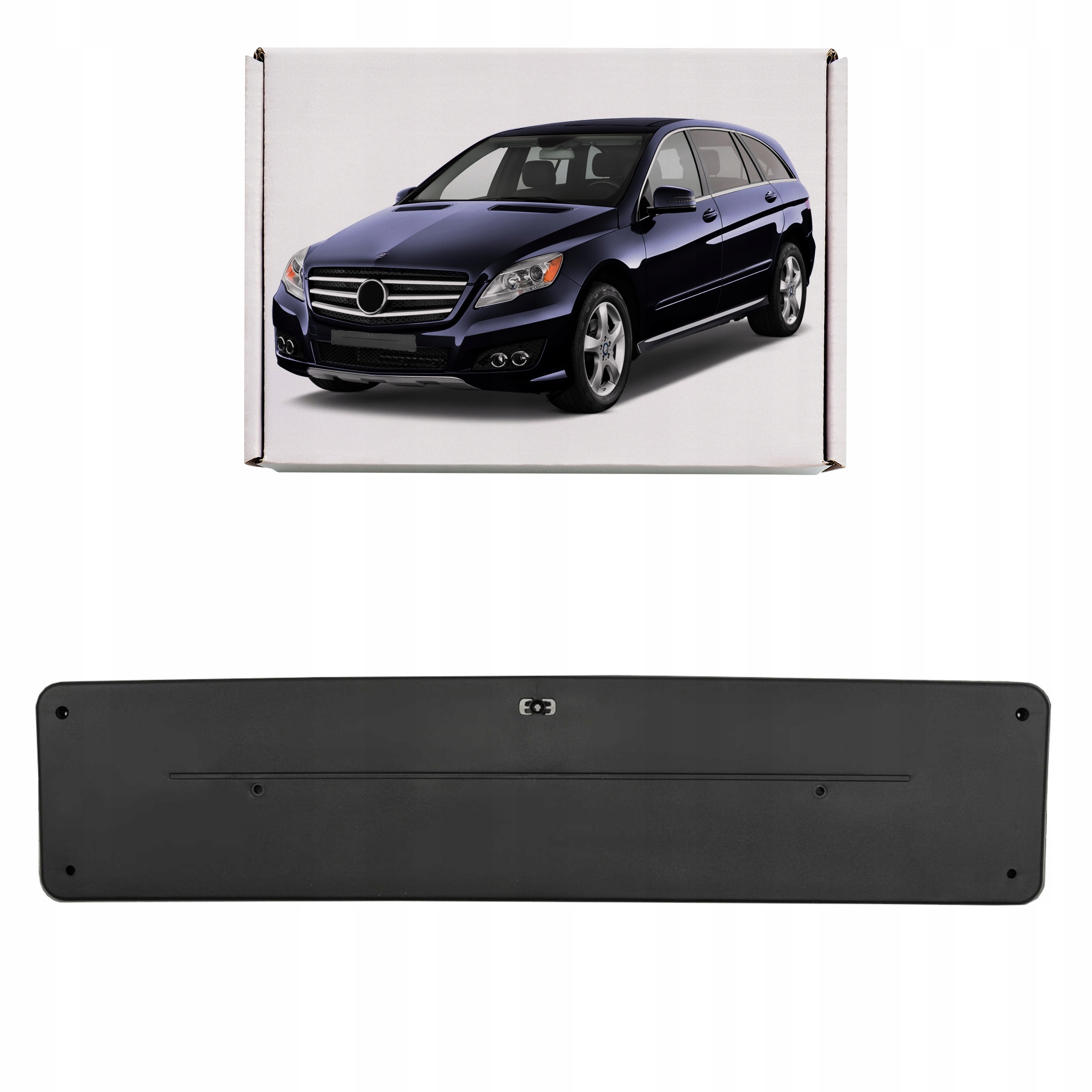 MERCEDES R W251 06-13 RAMKA TABLICY A2518850881 5905226072785 za 99 ...