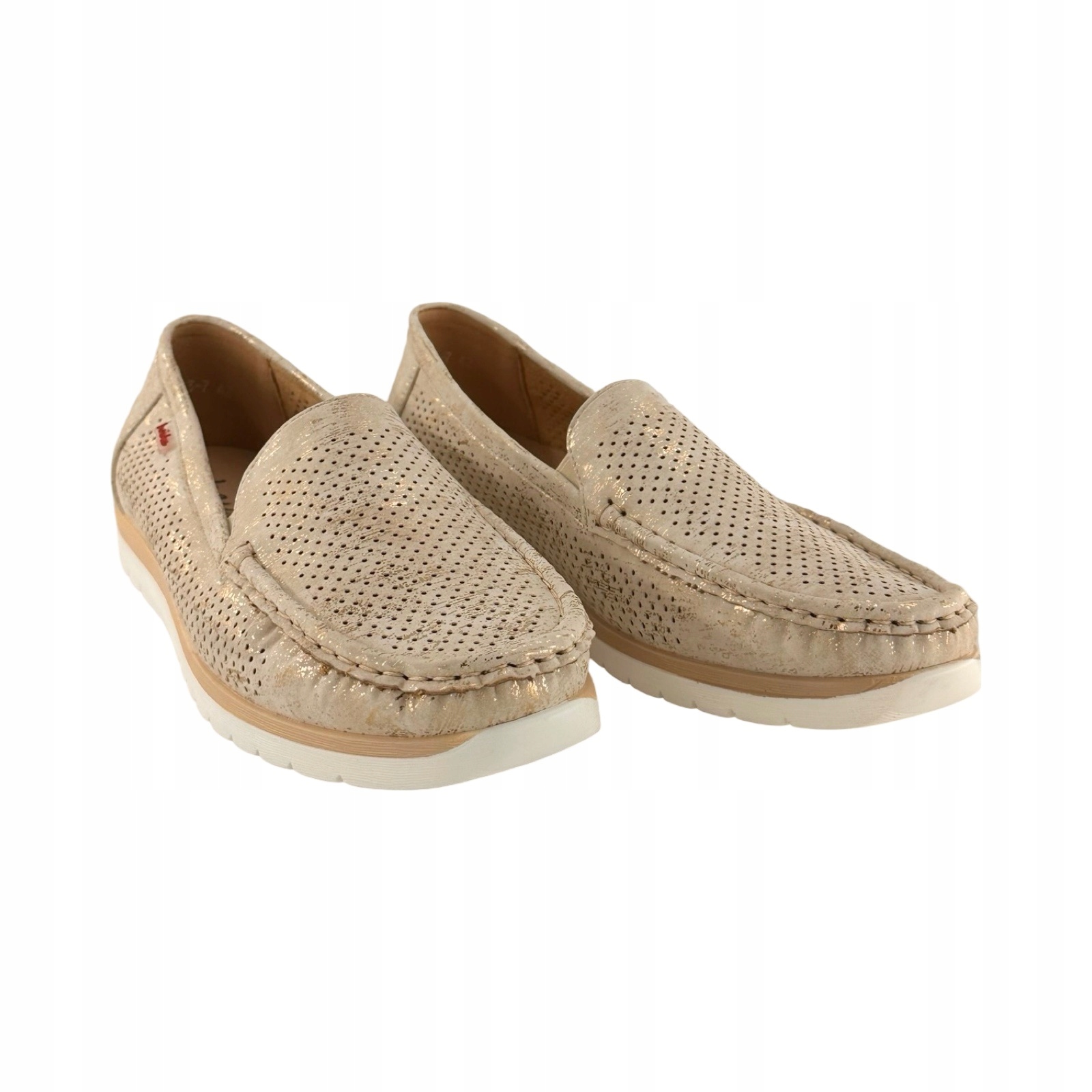 HAIDRA LM2683-7 BEIGE ROZM. 39 • Cena, Opinie • Mokasyny 17340596669 ...