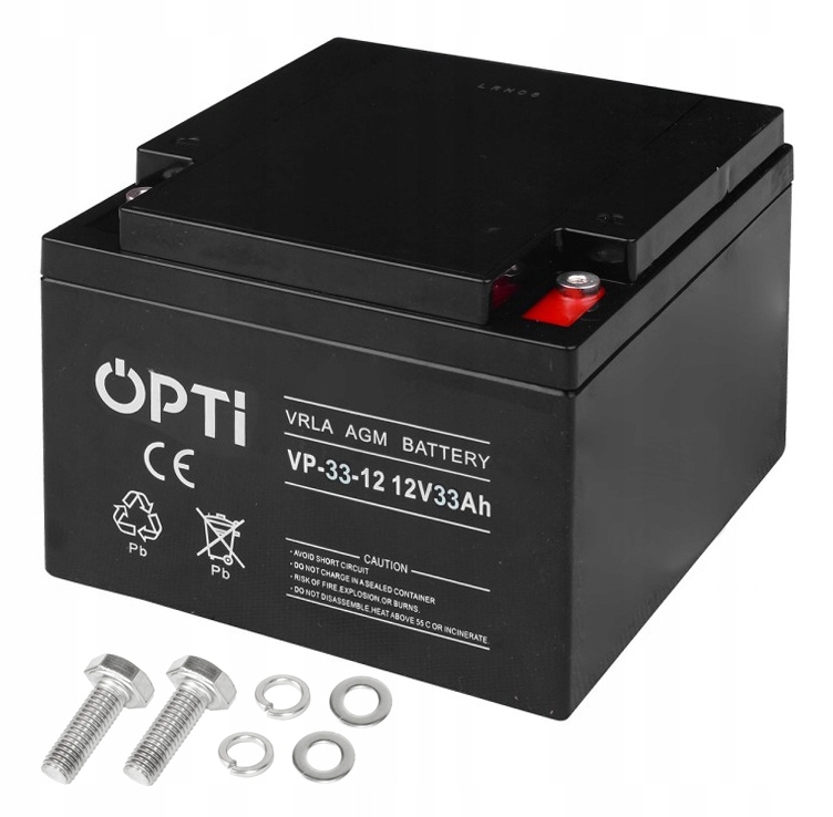 Akumulator Volt Polska Opti 12V 33Ah • Cena, Opinie - Allegro