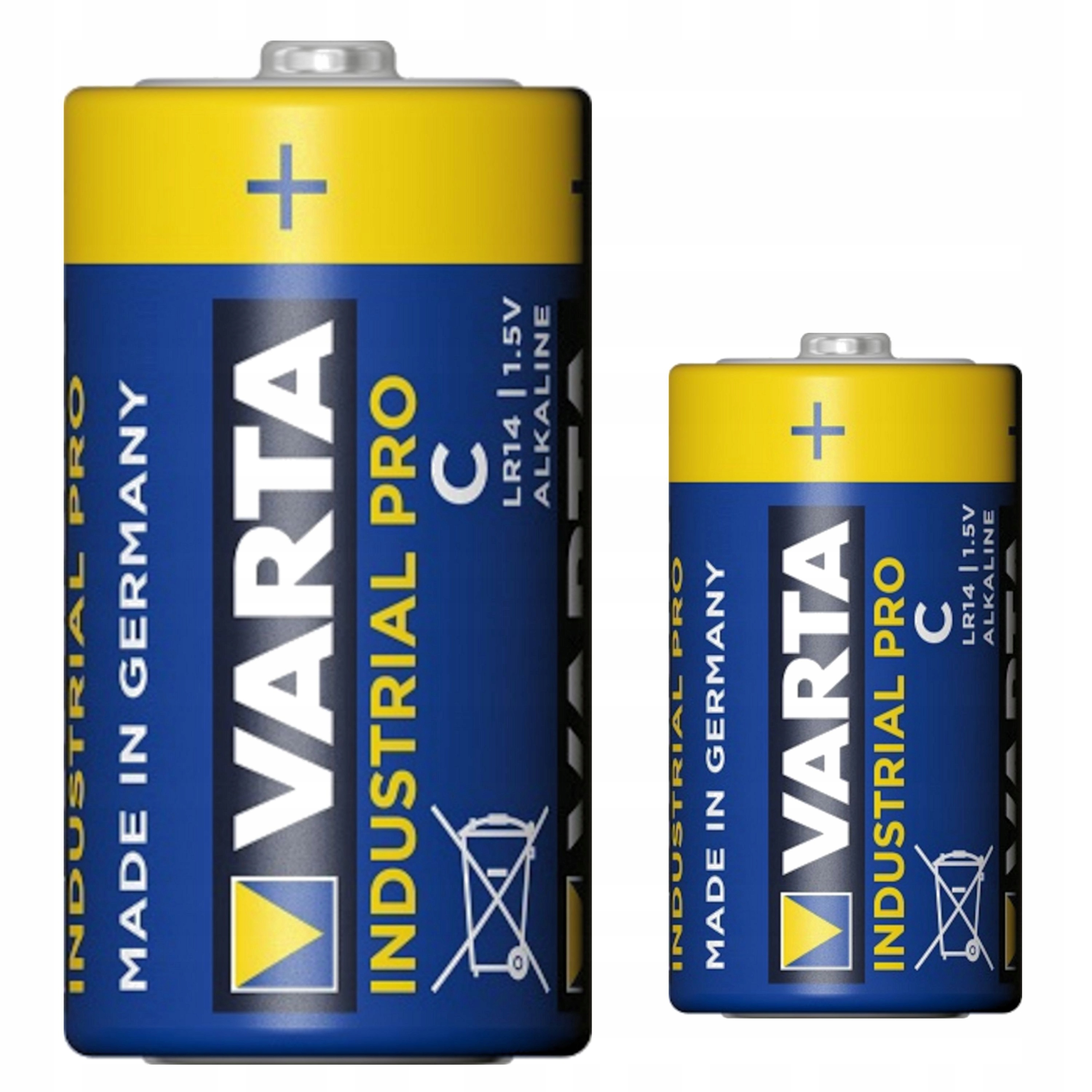 LR14 BATERIE VARTA INDUSTRIAL R14 C BATERIA MOCNE 06-2032 Made in ...