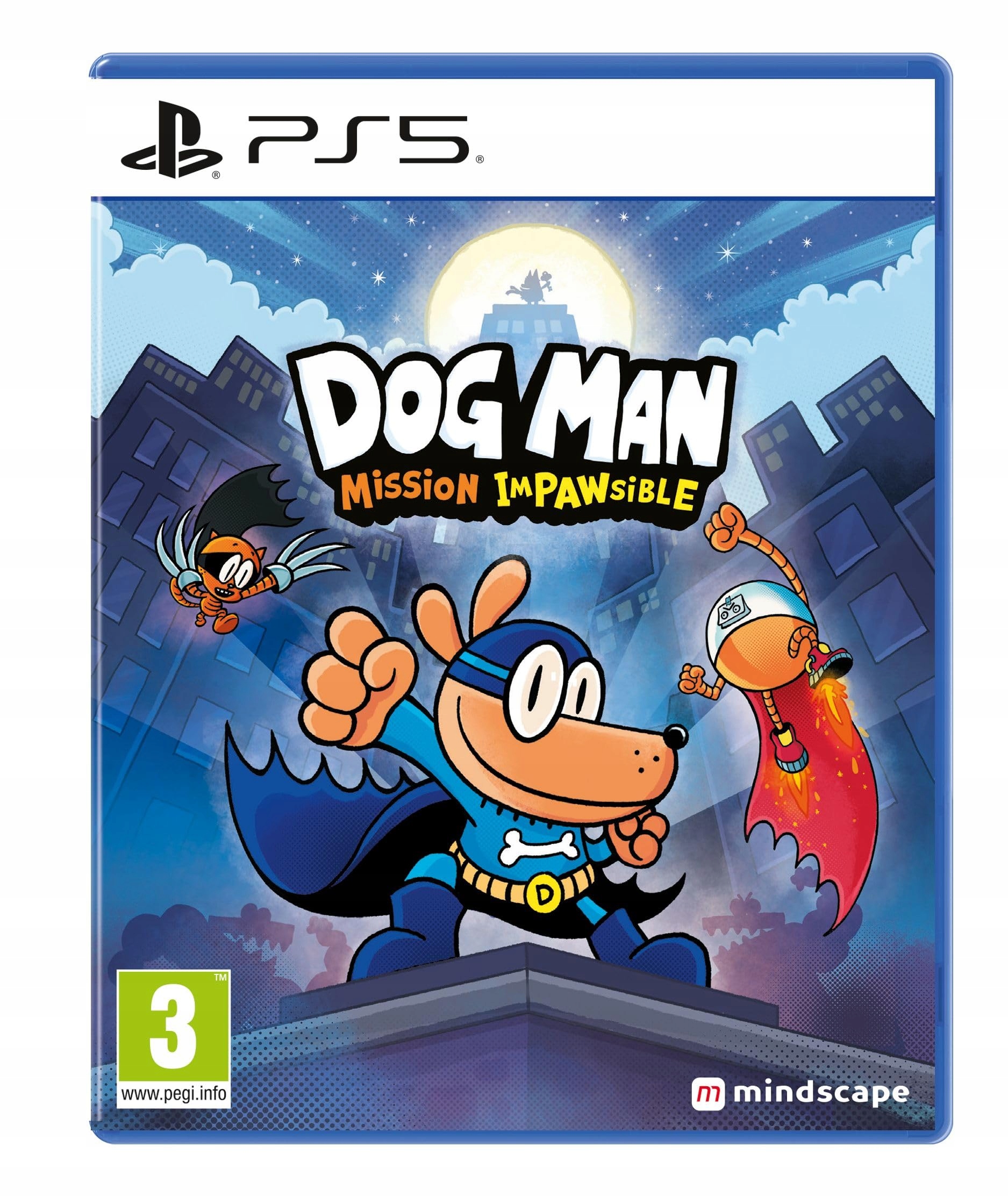 Dog Man Mission Impawsible PlayStation 5 (PS5) pudełkowa - Stan: Nowy ...