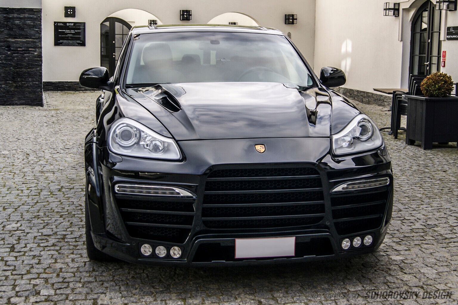 Porsche Cayenne 957 2007-2010 ATS Body Kit Pakiet 3454566456656 za ...