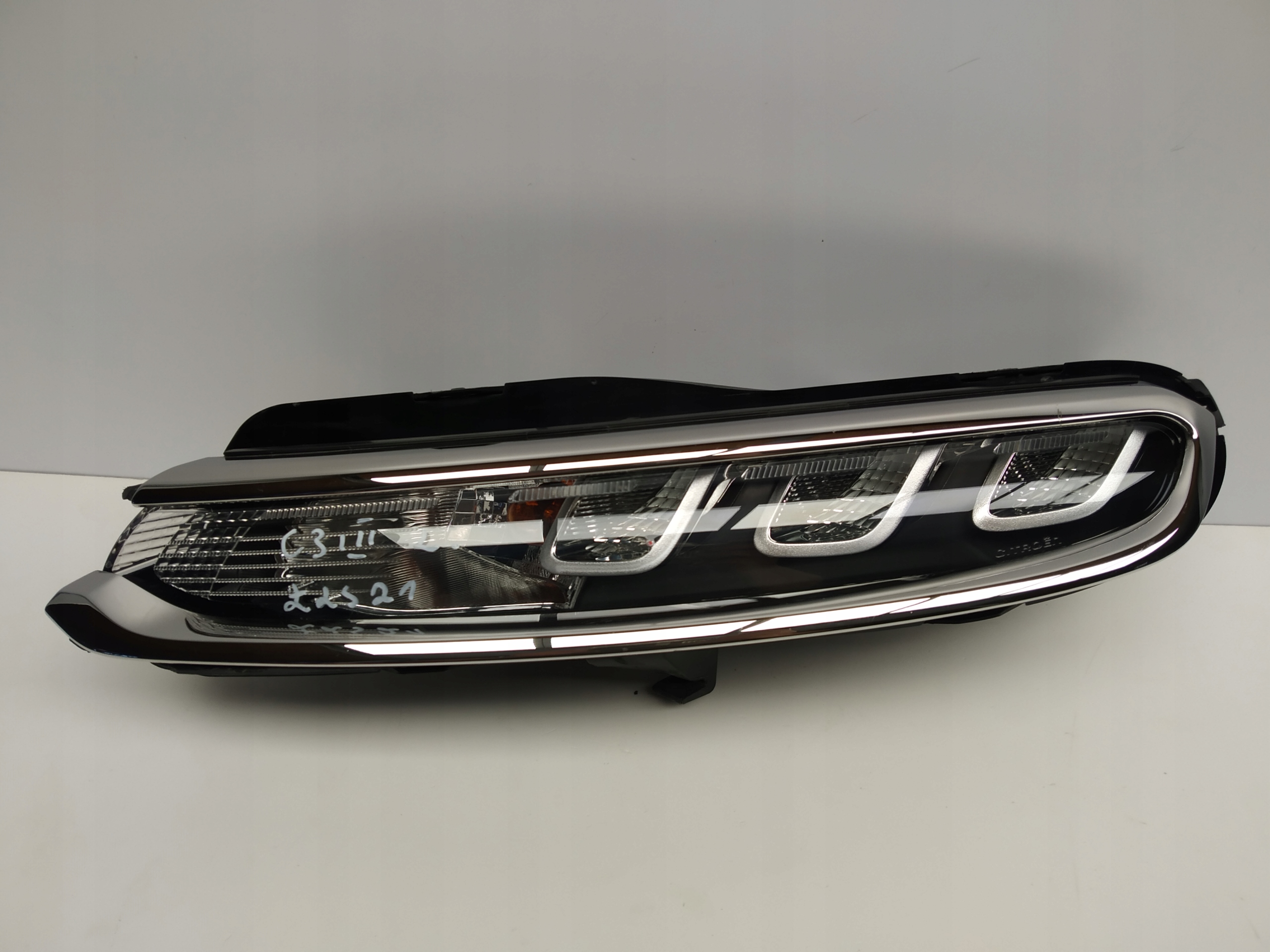 2016r + Citroen C3 III reflektor LED lampa DRL lewy przód Oryginalny za ...