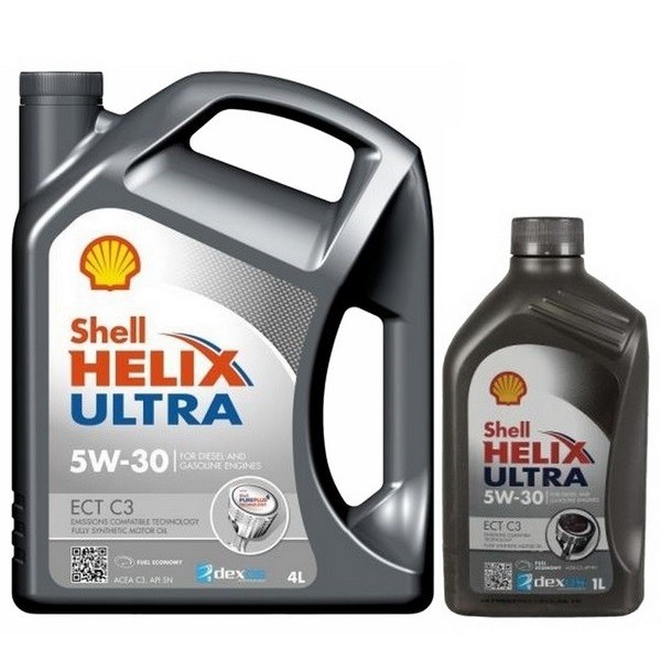 Olej Silnikowy Shell Helix 5 Litrów - Syntetyczne oleje silnikowe ...