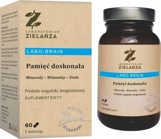 Labo-Brain Pamięć doskonała Laboratorium Zielarza (5907720700065 ...