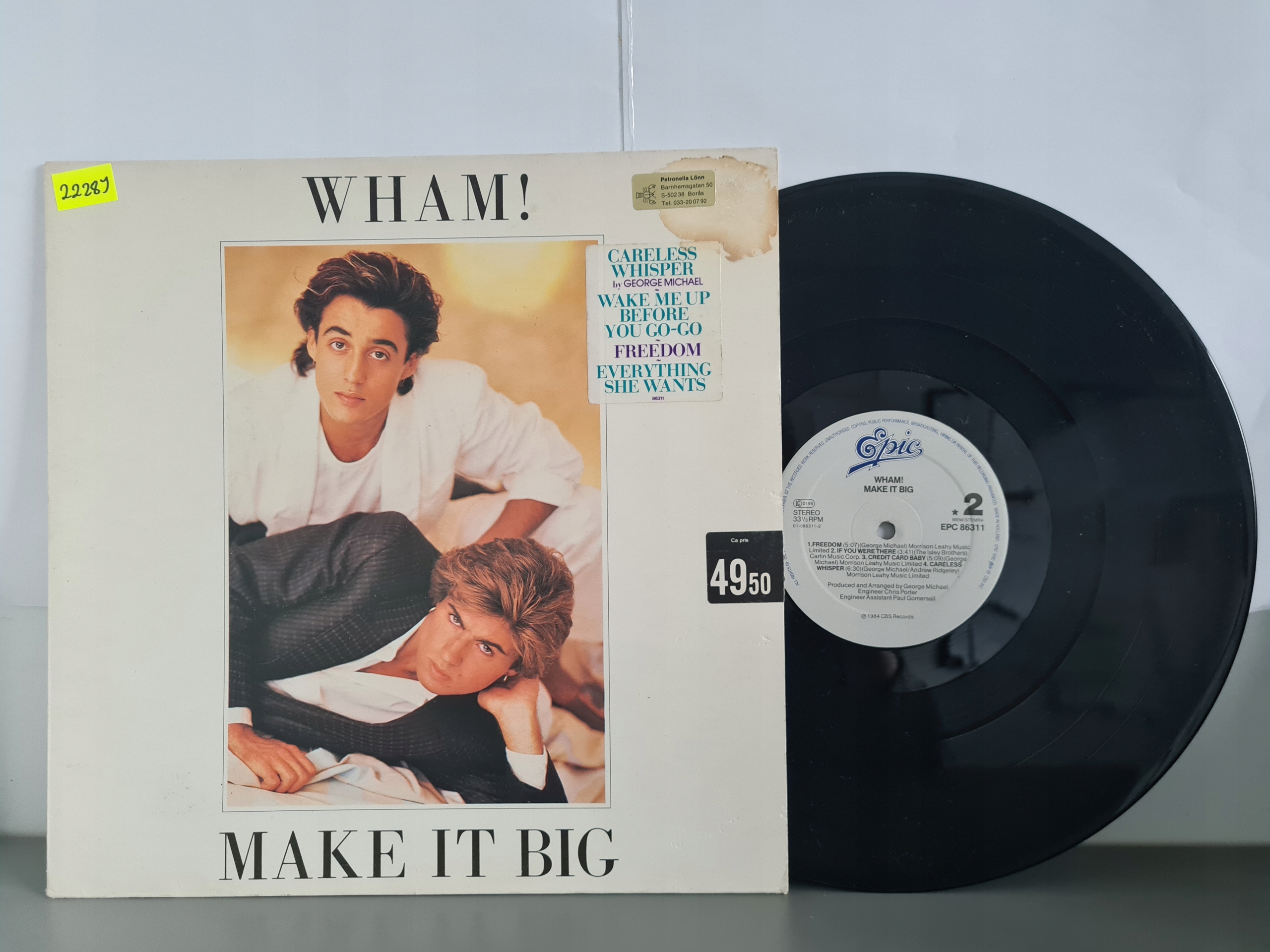 Wham! – Make It Big VG 17289843784 - Sklepy, Opinie, Ceny w Allegro.pl