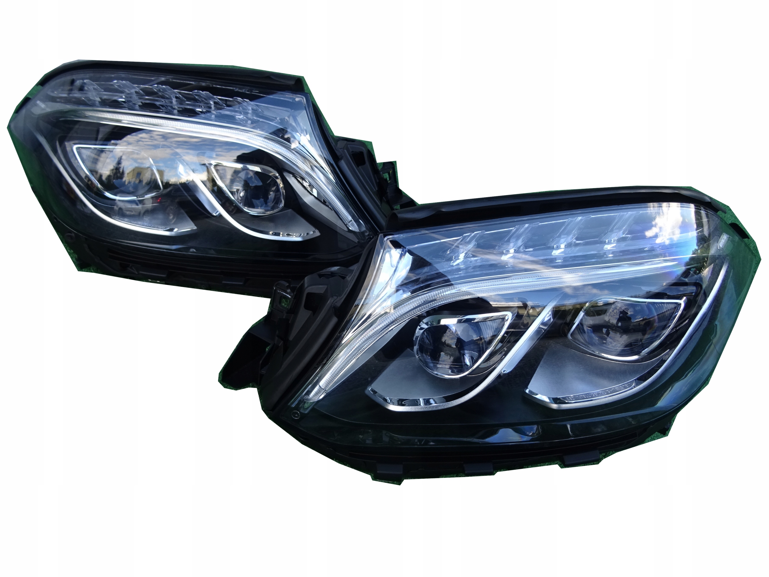 LAMPA LEWA PRAWA PRZÓD MERCEDES X166 GLS LED ILS za 8900.00PLN z ...