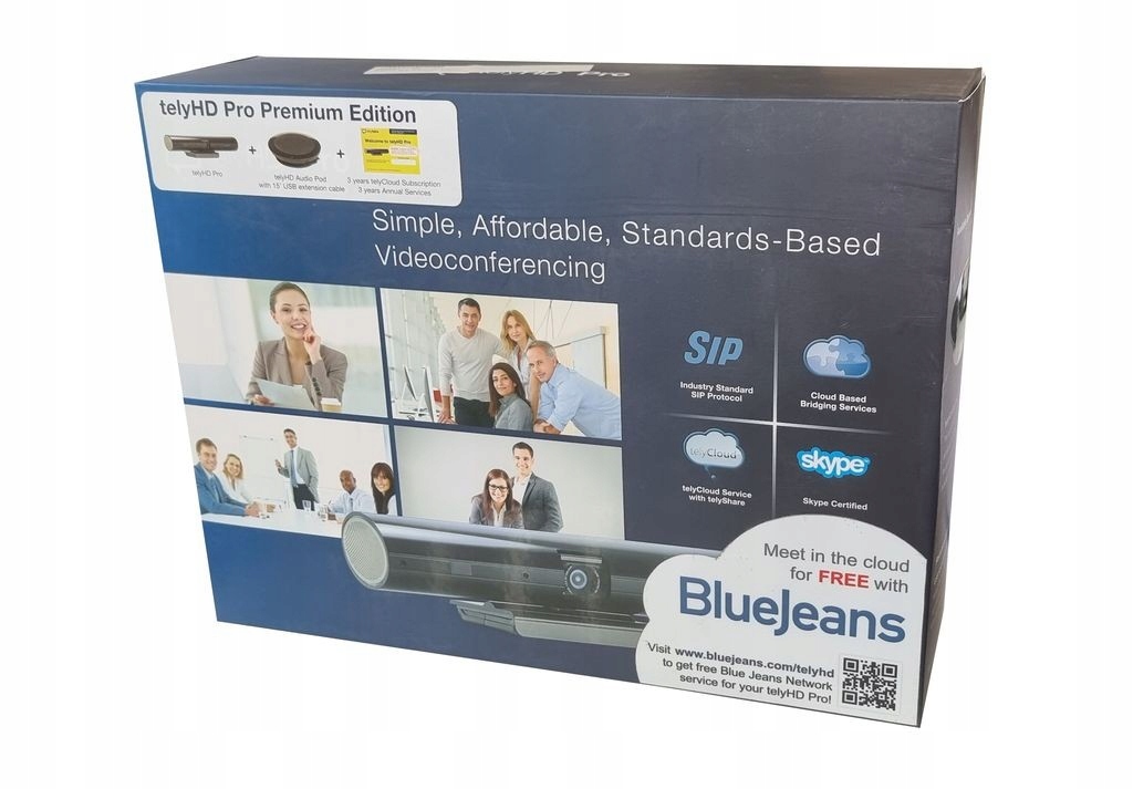 ZESTAW DO VIDEOKONFERENCJI TELYHD PRO 02-TPATB-EU - Sklep, Opinie, Cena ...