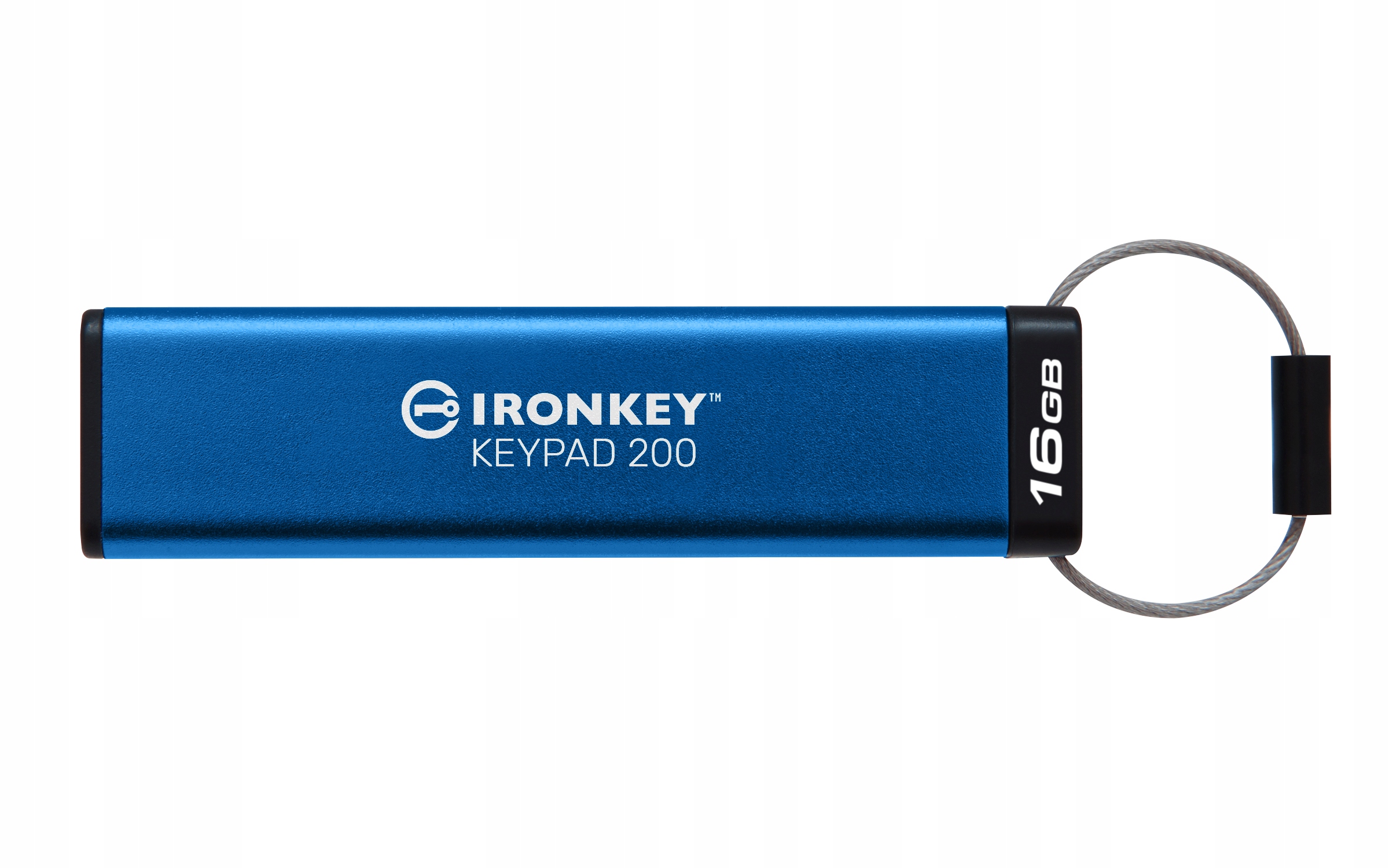 Pendrive Kingston IronKey Keypad 200 16 GB USB 3.0 niebieski - Sklep ...
