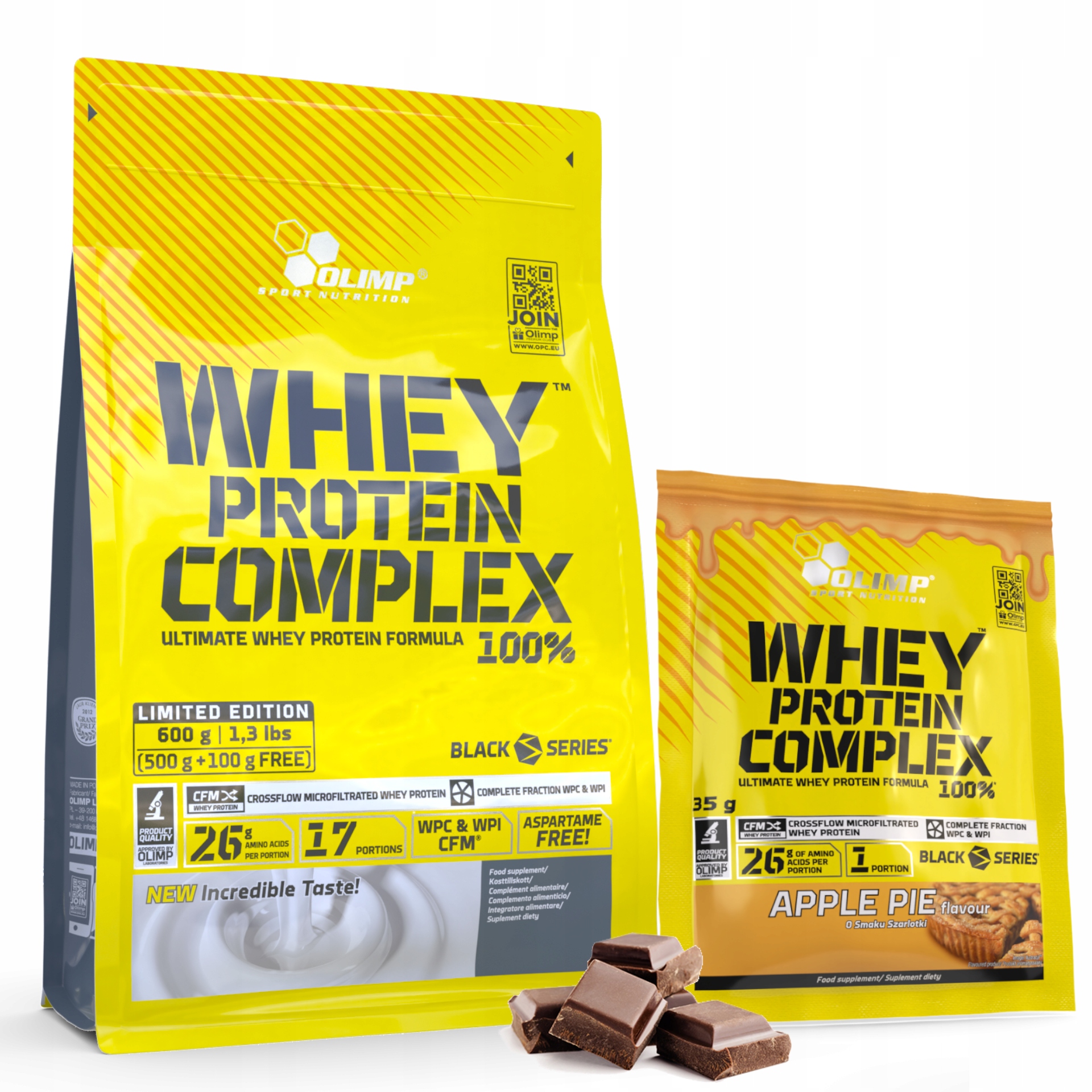 OLIMP WHEY PROTEIN COMPLEX 600g WPC WPI BIAŁKO - 5901330053153 - 7535784920 - Allegro.pl