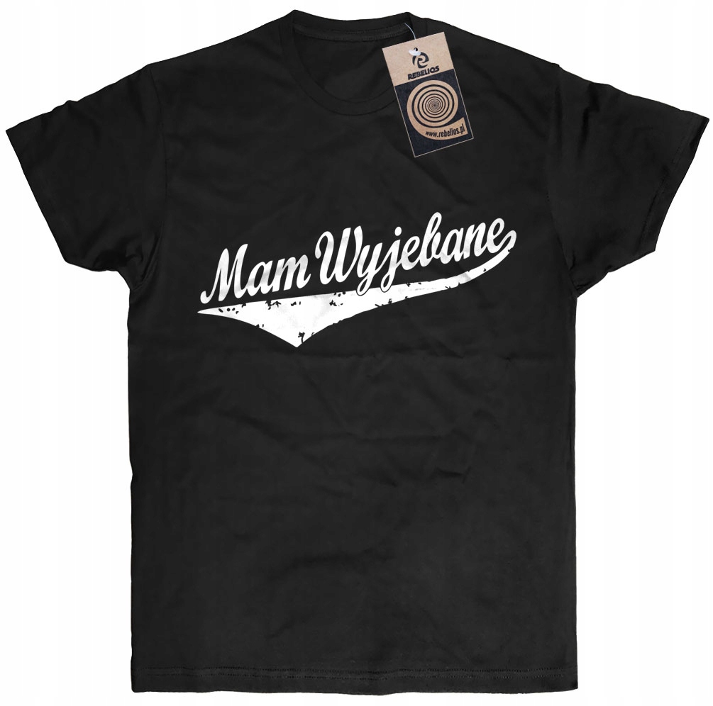 Koszulka męska MAM WY*EBANE tshirt z napisami yolo śmieszna M • Cena, Opinie • T-shirty ...