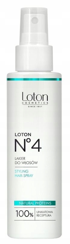 Loton Care Styling 4 naturalny lakier do włosów (5904144000887) • Cena ...