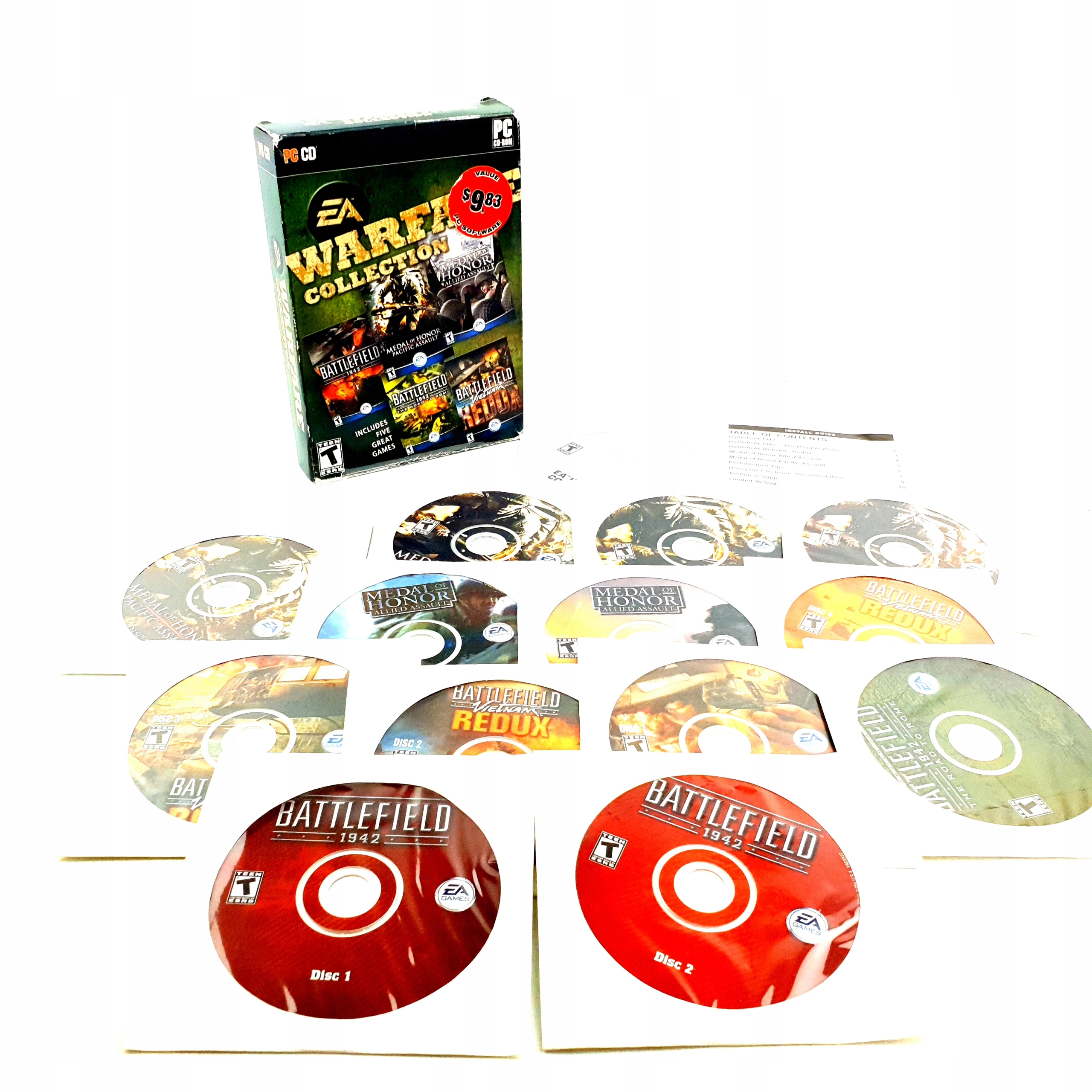 EA WARFARE COLLECTION MEDAL OF HONOR BATTLEFIELD PC - Stan: Używany 1500.00PLN - Sklepy, Opinie ...