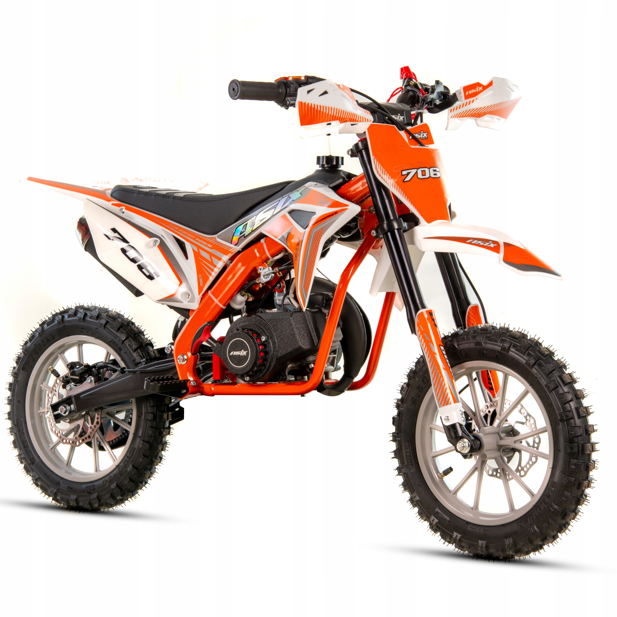 MINI CROSS MOTOR SPALINOWY 50 DLA DZIECI XTR 702 DUŻE KOŁA WZMOCNIONA ...