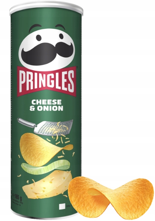 Pringles Chipsy cheese & onion 165 g (5053990127641) • Cena, Opinie ...