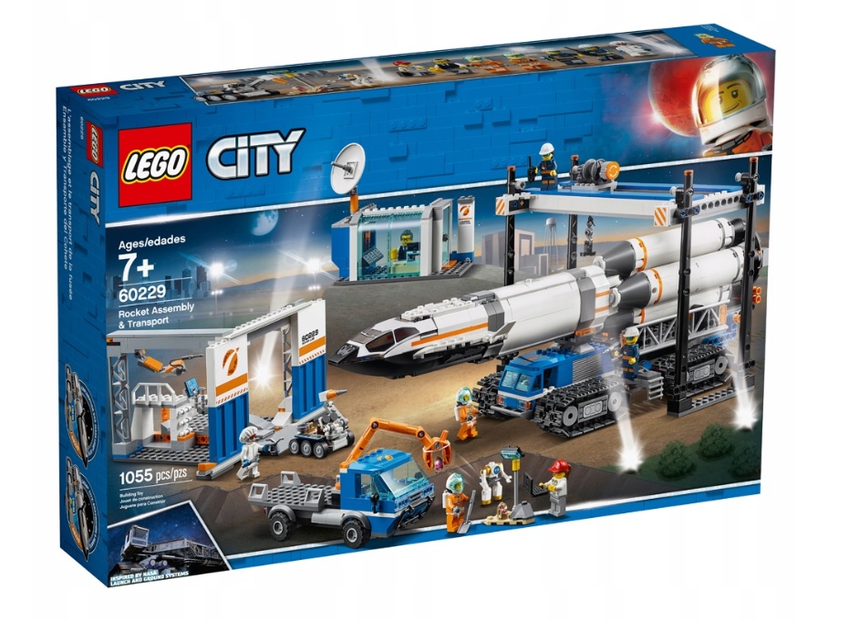 Lego City 60229 Rakieta Kosmos Baza Kosmiczna (5702016370492) • Cena ...