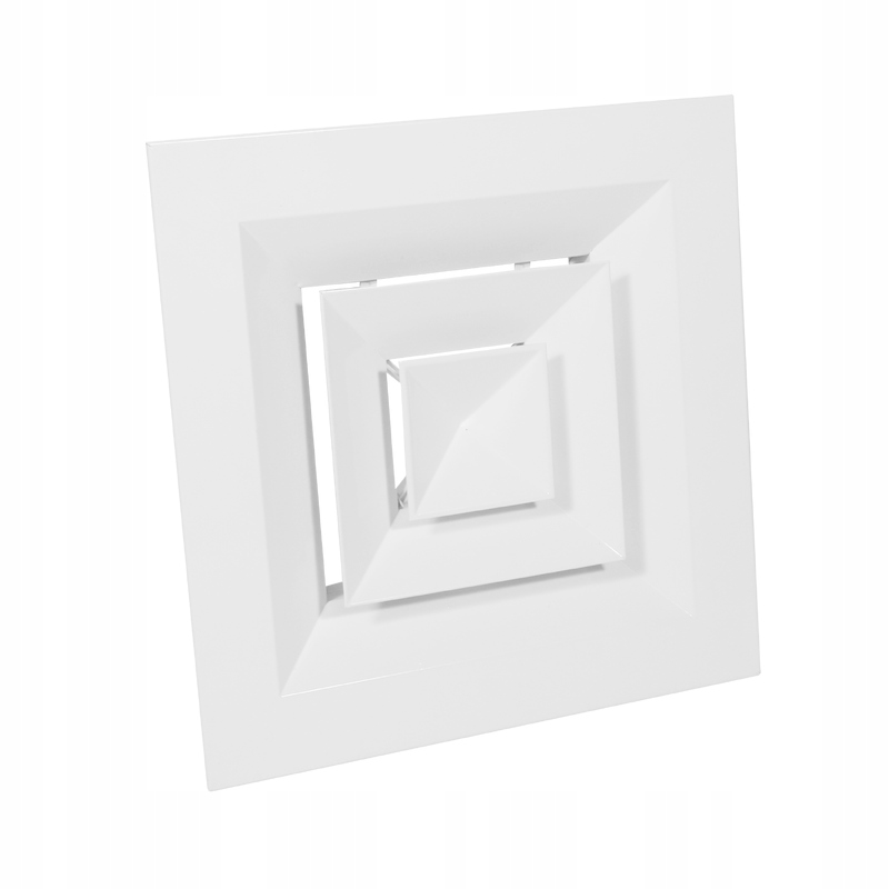 Anemostat kratka sufitowy ASN HB40 595 X 595 mm (5901829149442) • Cena ...