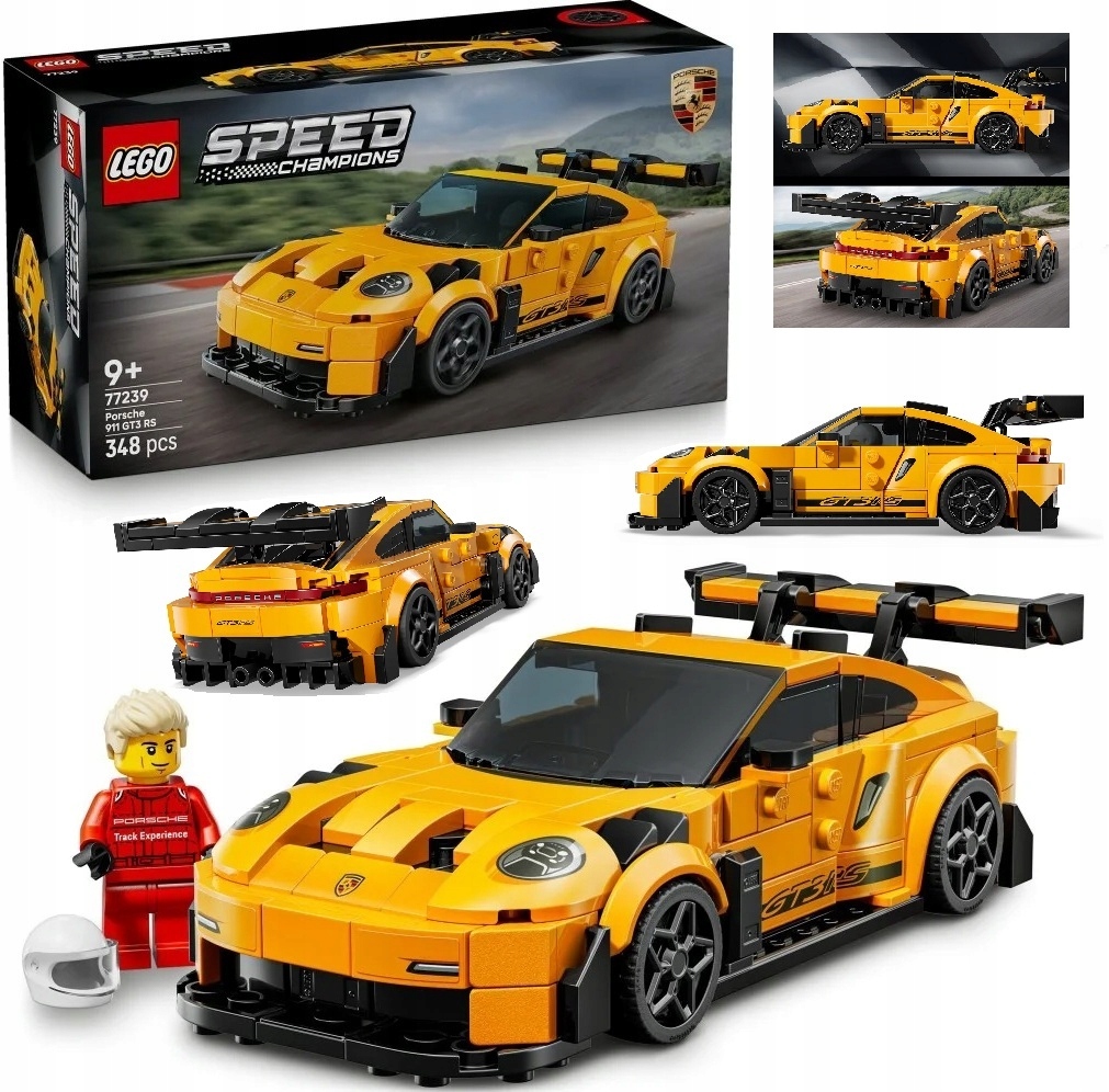 LEGO Speed Champions 77239 Supersamochód Porsche 911 GT3 RS ...