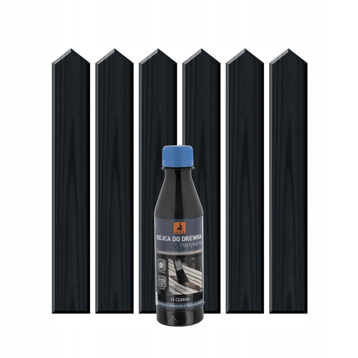 BEJCA RUSTYKALNA 0,2L CZARNY DRAGON • 6.98PLN • Bejce, Lakierobejce ...