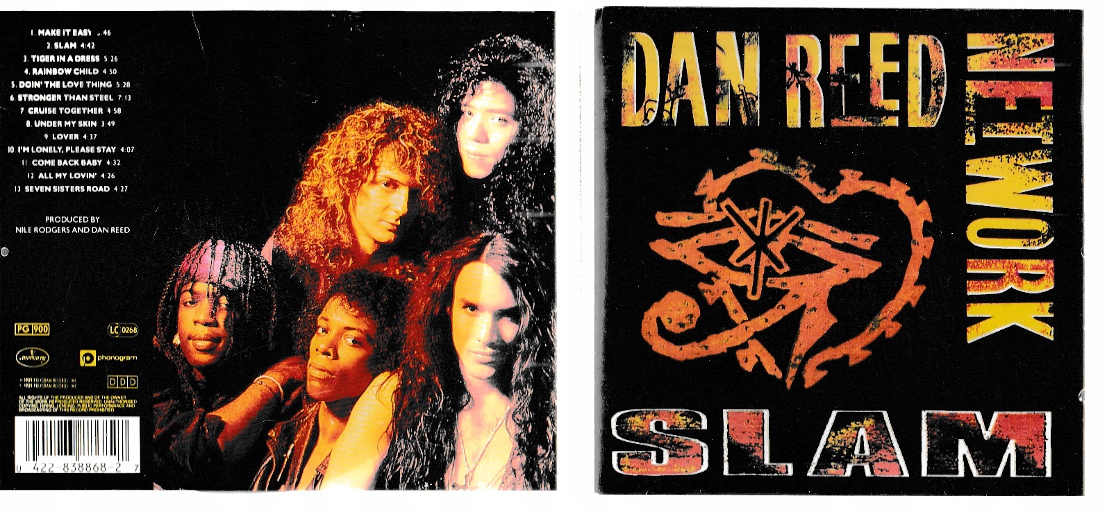 Płyta CD Dan Reed Network - Slam 1989 I Wydanie ...