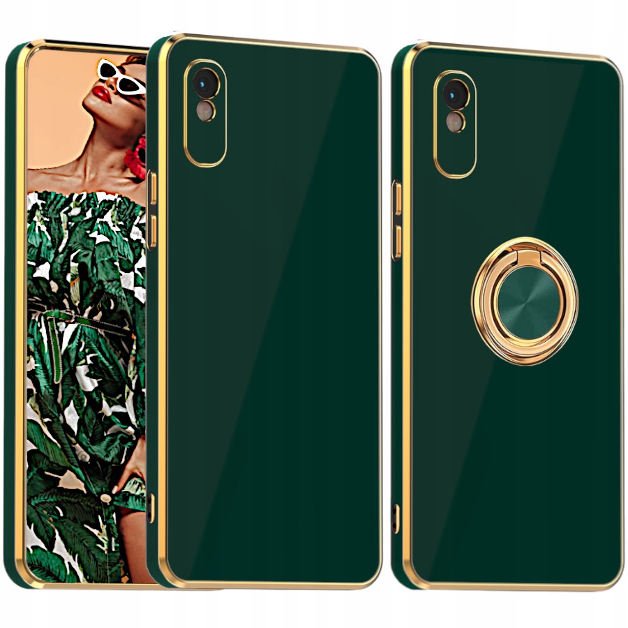 ETUI GLAMOUR + RING DO REDMI 9A + SZKŁO - Sklep, Opinie, Cena w Allegro
