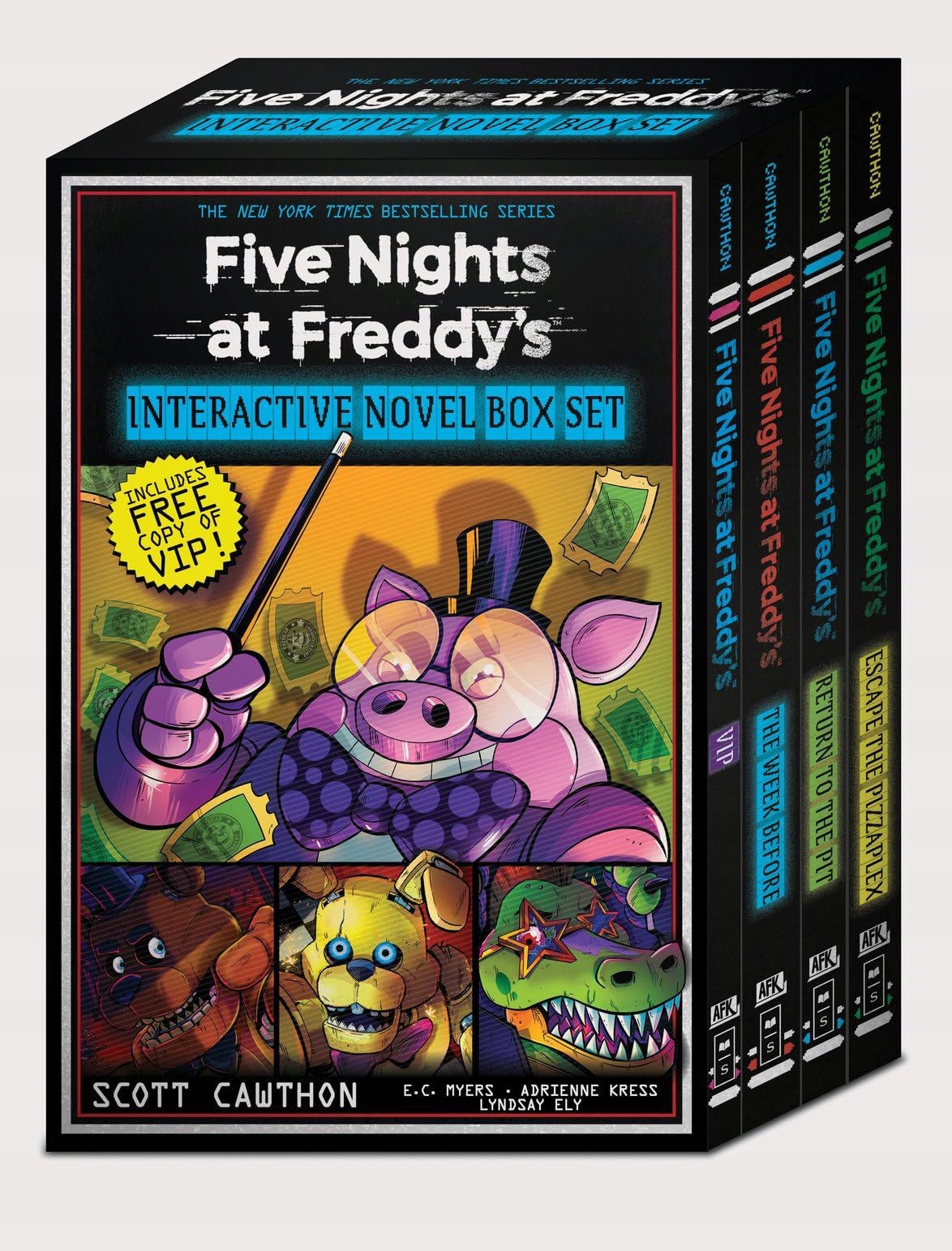 Five Nights at Freddys: Interactive Novels Box Set Scott Cawthon ...