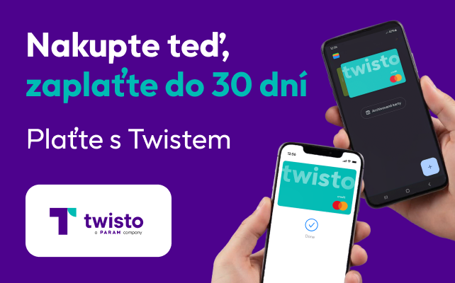 Landing page pro Twisto platby