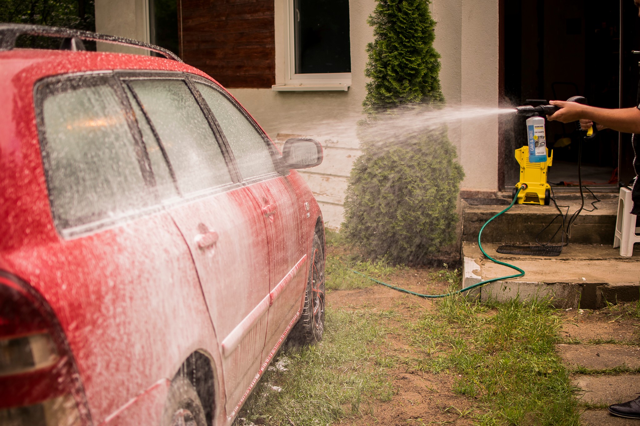 Karcher K2 Basic Car – świetna myjka ciśnieniowa, nie tylko do samochodu - Allegro.pl