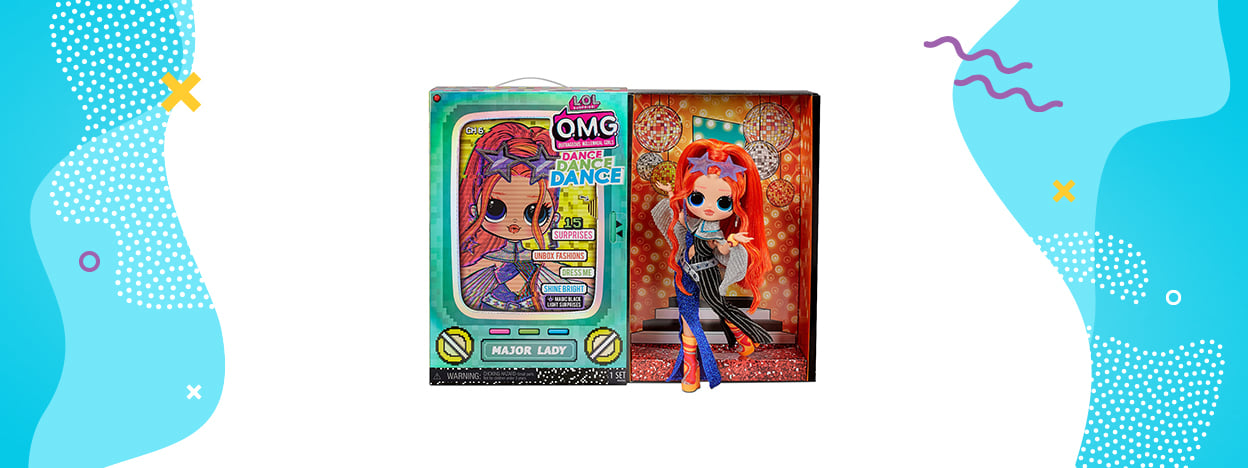 Modowa lalka Major Lady LOL Surprise OMG Dance (572985) - Premiera na ...