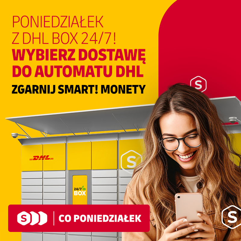 Wygodne dostawy DHL w Allegro SMART: kurier, automat, punkt