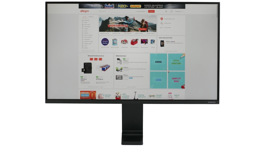 Test monitora Samsung Space Monitor SR75 – designerski i funkcjonalny ...