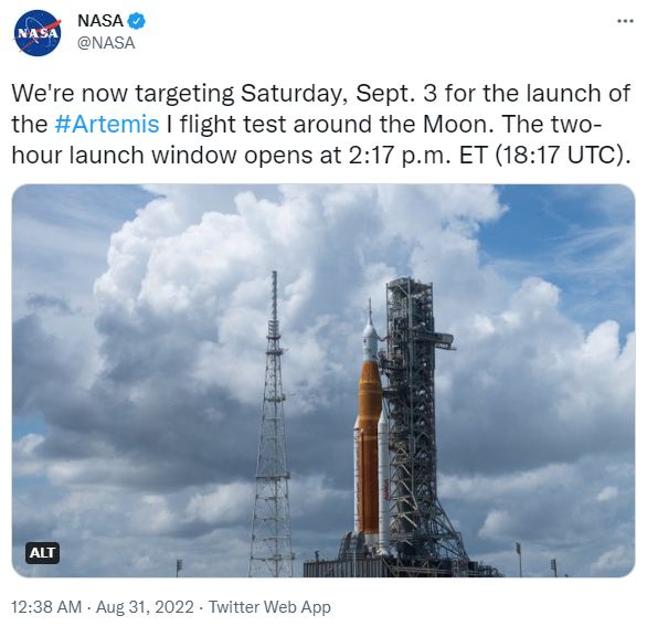 Znamy kolejną datę rozpoczęcia misji Artemis 1. Czy tym razem rakieta SLS wystartuje? - Allegro.pl