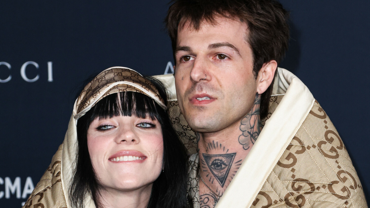 Billie Eilish ze swoim chłopakiem Jesse Rutherfordem na gali LACMA ...