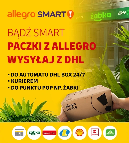 Wygodne dostawy DHL w Allegro SMART: kurier, automat, punkt